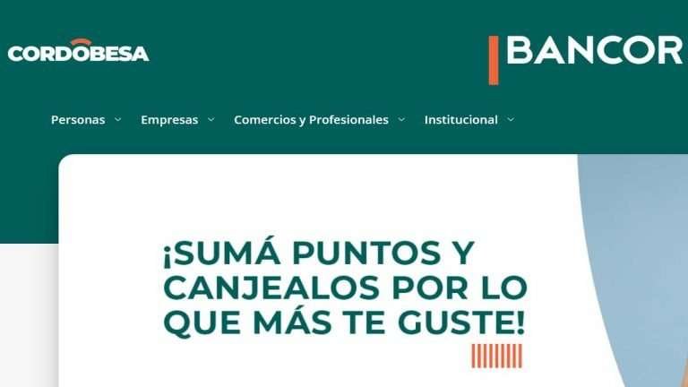 Homebanking Bancon - CrediSitio
